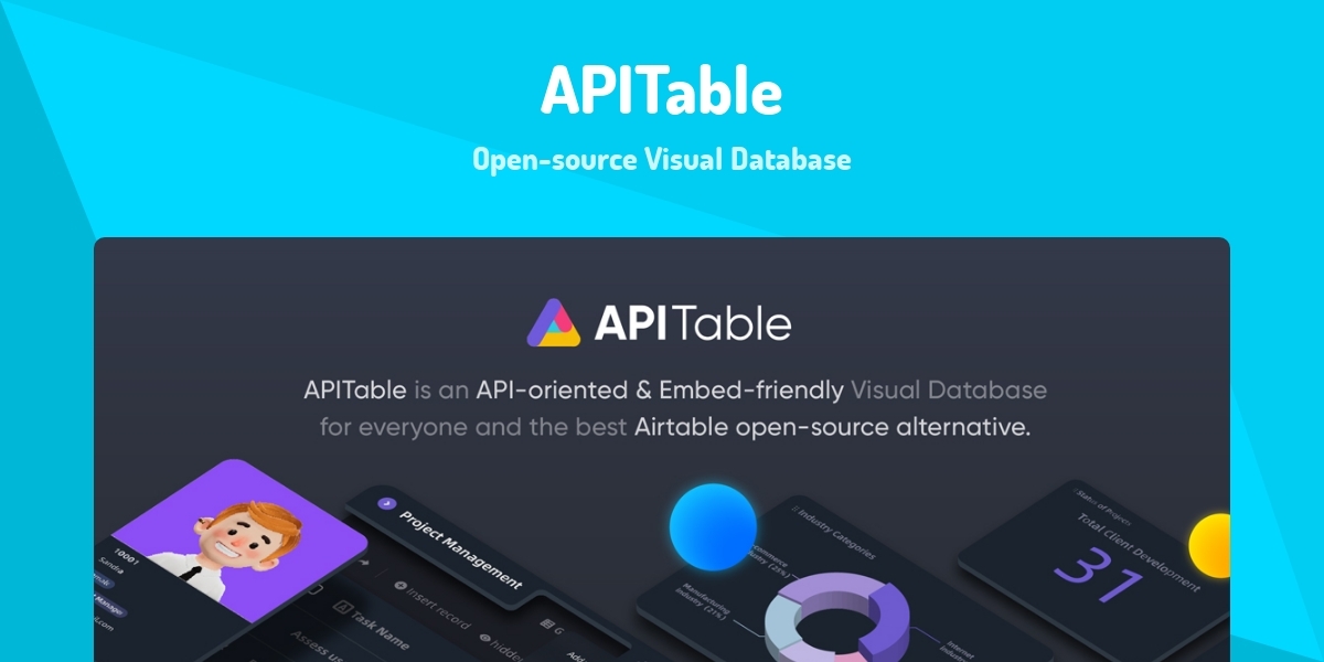 Apitable Open Source Visual Database Made With Reactjs